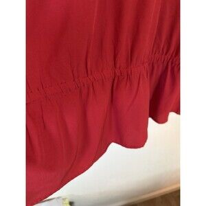 Chico's | Tops | Chicos Womens Tunic Blouse Size Med Red Embellished ...